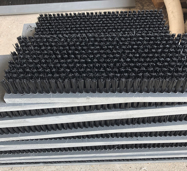PVC Lath Strip แปรงไนล่อนแบนสำหรับเครื่อง CNC